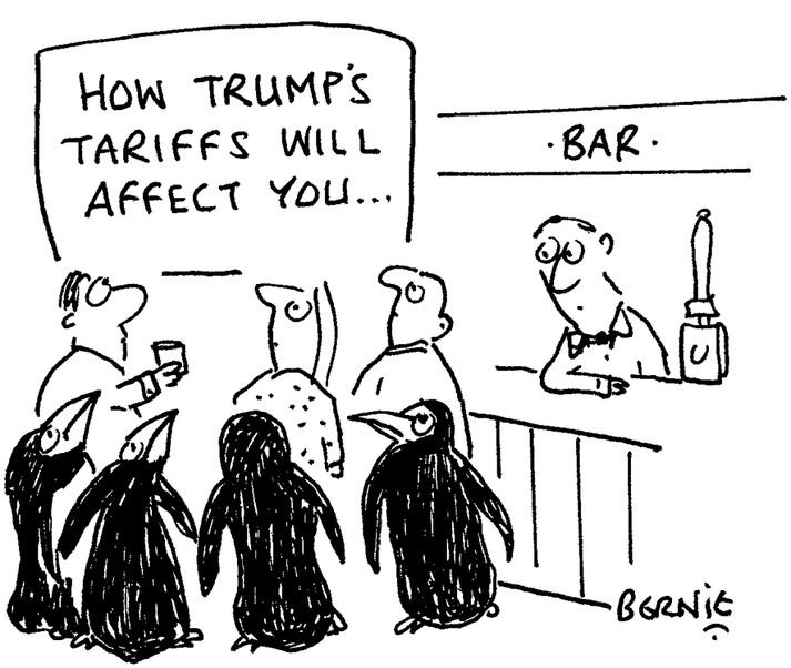 Bernie - Trump's tariffs - 12 April 2025 – Spectator Shop